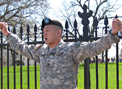 Dan Choi still on trial : This ain't Hell, but you can see it from here