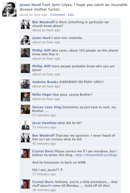 Did I strike a nerve? : This ain't Hell, but you can see it from here