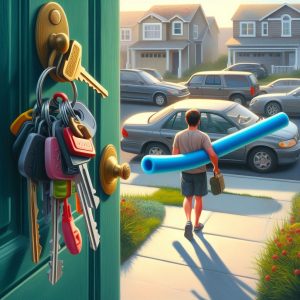 Police advice residents to leave keys on front door to facilitate car ...