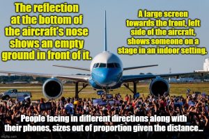 Kamala Harris and Tim Walz rallies, AI generated audiences filling gaps ...